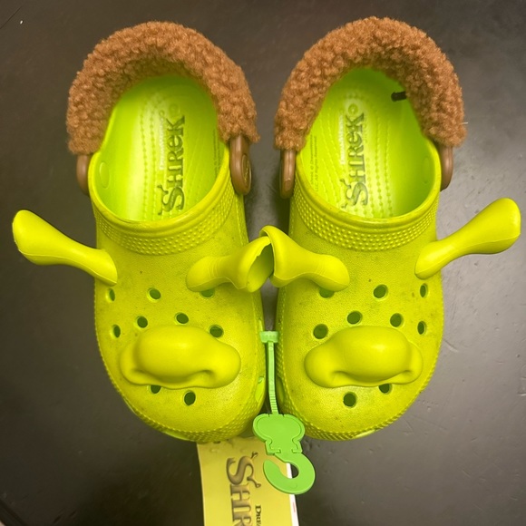CROCS | Shoes | Shrek Classic Clogs Little Kids 3 | Poshmark